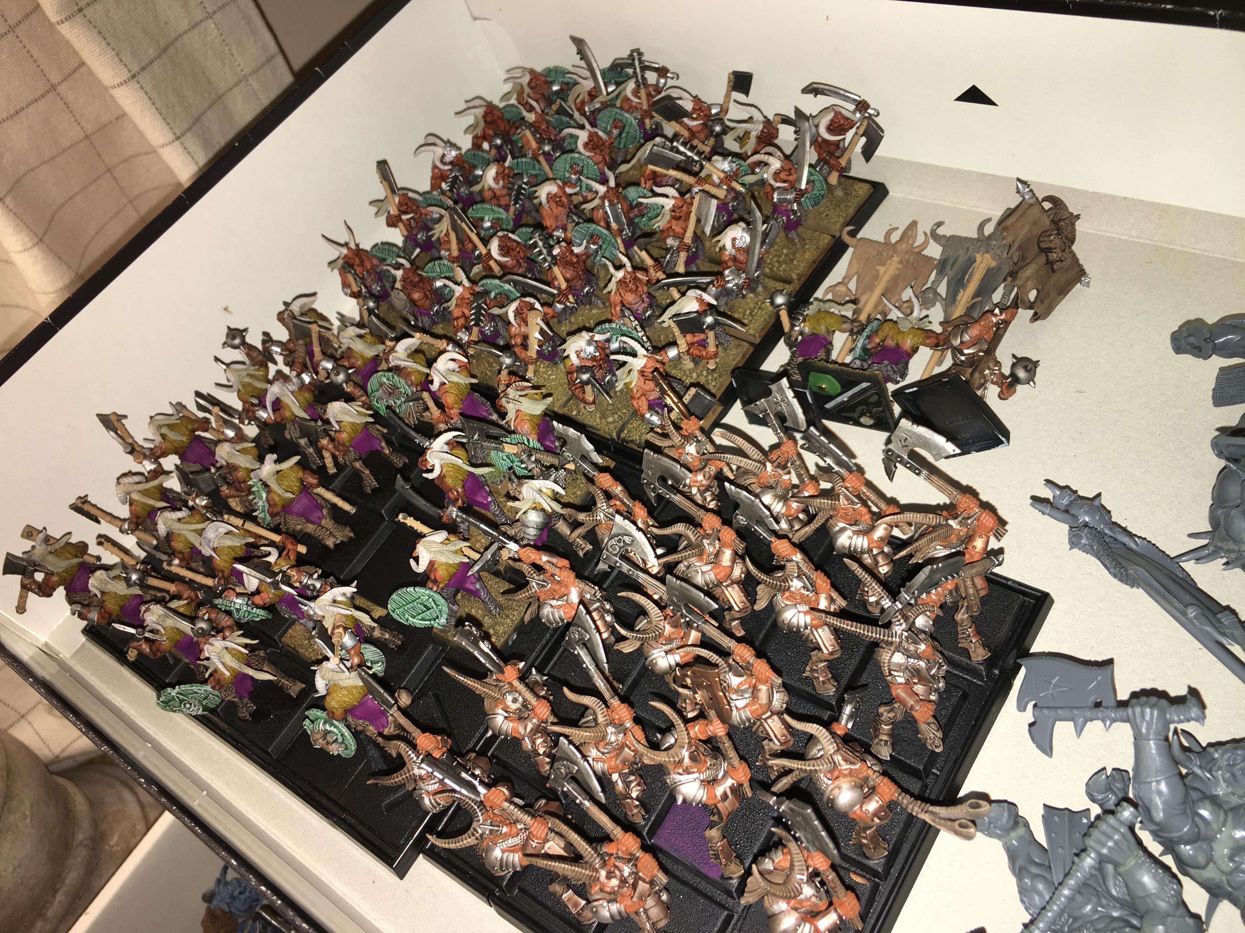 Beastmen, Beastmen Army, Beastmen Wip, Chaos Warrior, Chaos Warriors Army, Chaos Warriors Wip ...